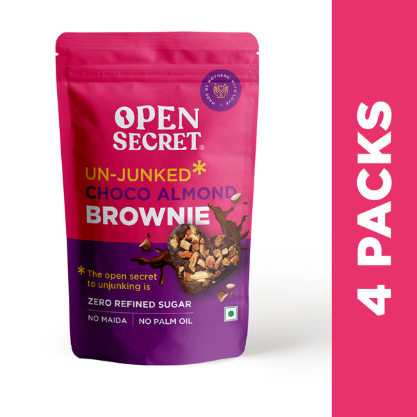 Open Secret Special Choco Almond Brownie-Pack of 4