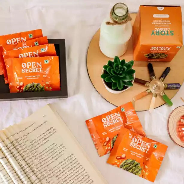 Peanut Butter Story Box (x6 Nutty Cookies) – Open Secret
